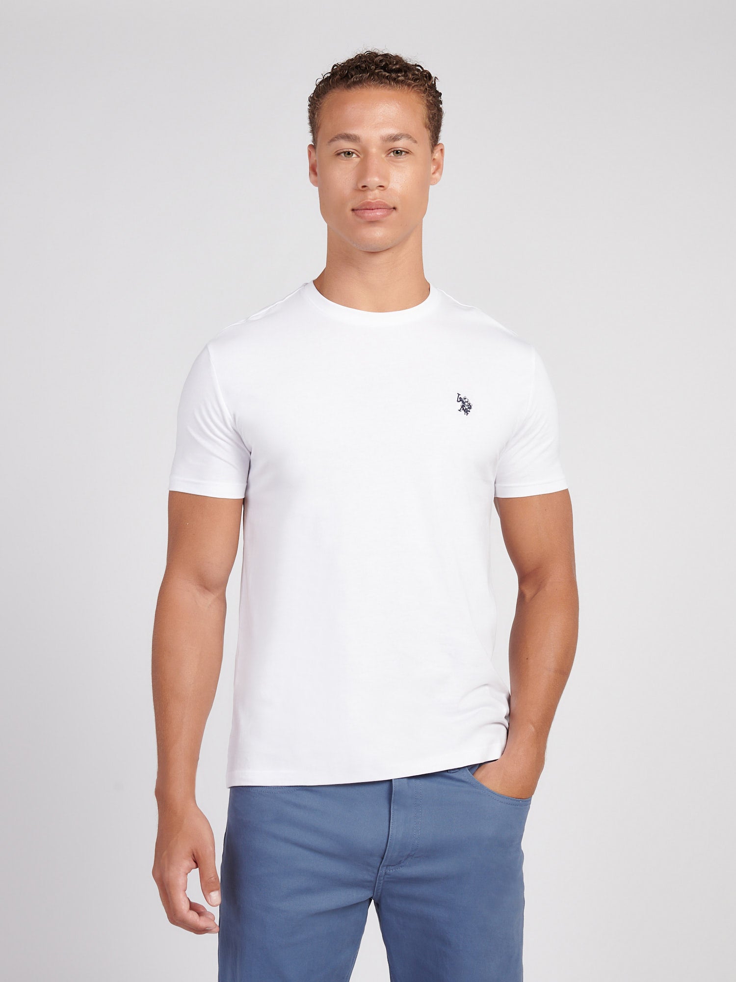 Mens USPA Back Graphic T-Shirt in Bright White – U.S. Polo Assn. Australia